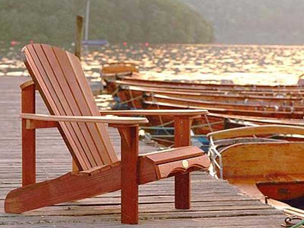Original Adirondack Chair aus Kanada - Western Red Cedar
